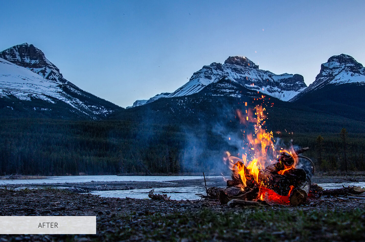 Fire Sparks Photoshop Overlays