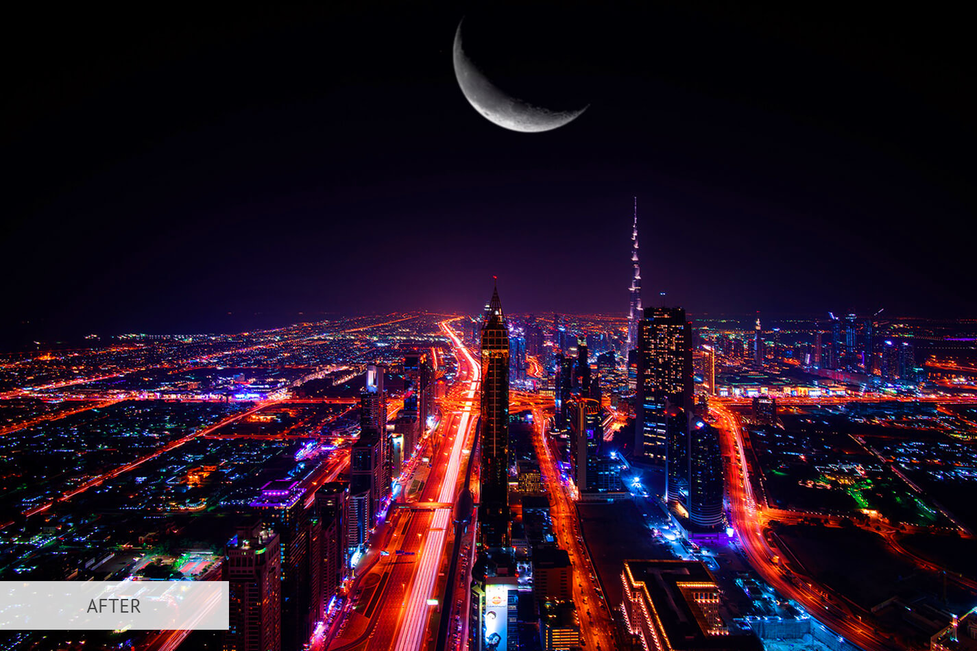 Moon Light Photoshop Overlays