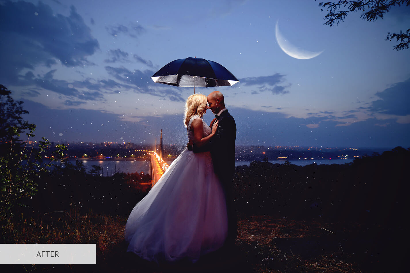 Moon Light Photoshop Overlays