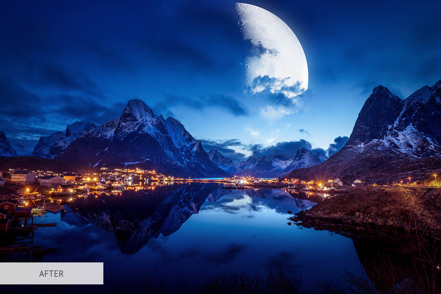Moon Light Photoshop Overlays