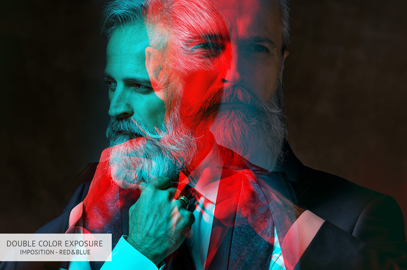 Color Double Exposure Photoshop Action|Photoshop Double Exposure Action