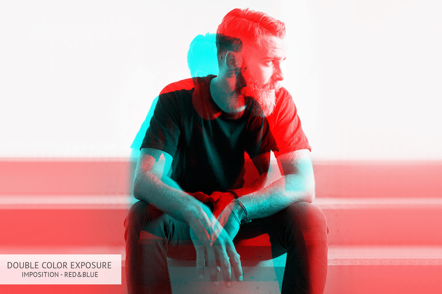 Color Double Exposure Photoshop Action|Photoshop Double Exposure Action