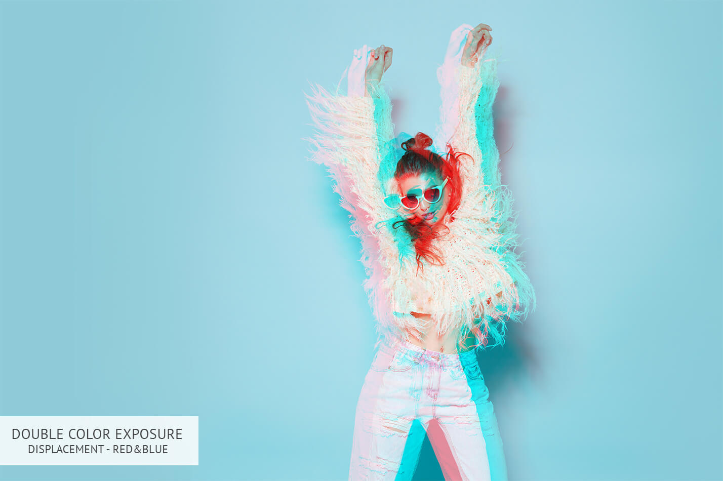 Color Double Exposure Photoshop Action|Photoshop Double Exposure Action