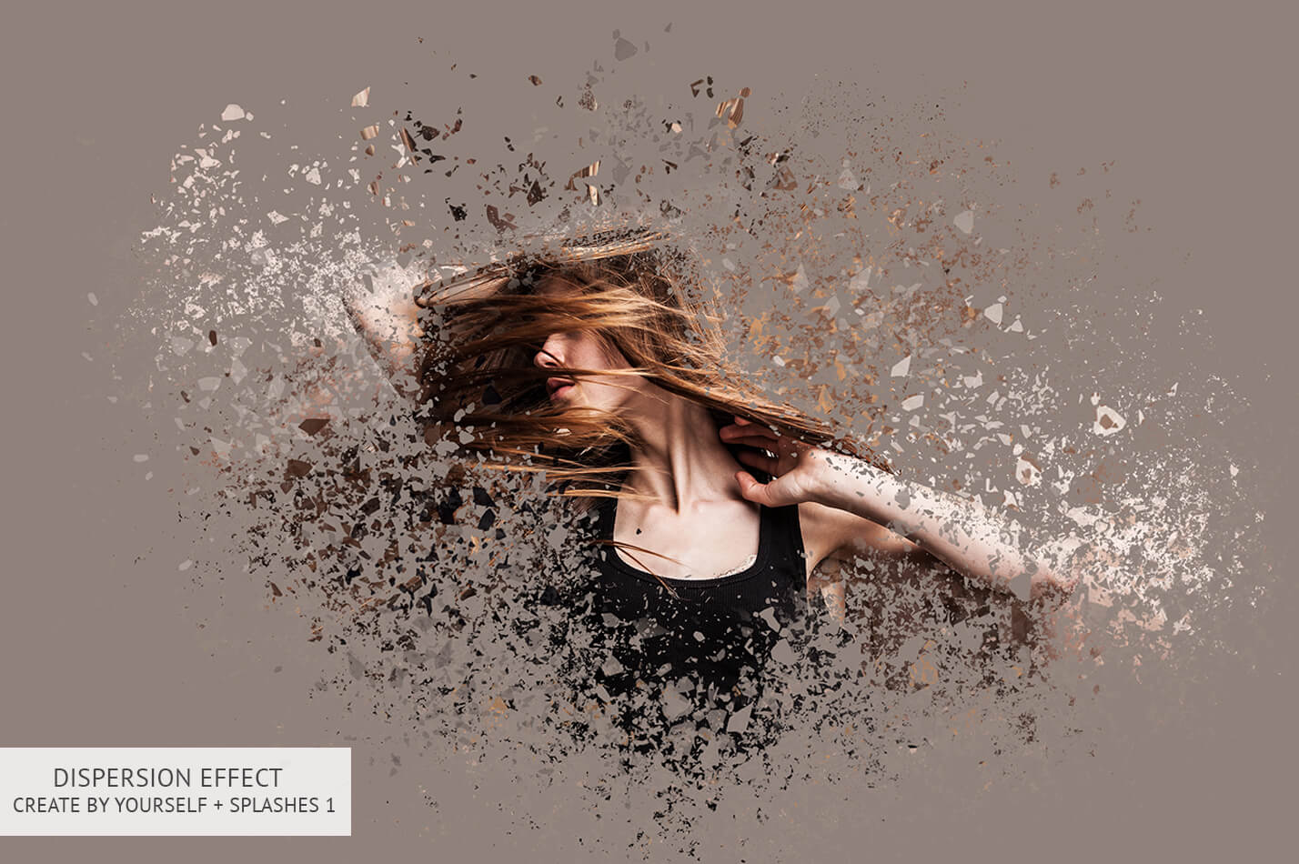 Dispersion Effect Photoshop Action|Dispersion Action for Photoshop