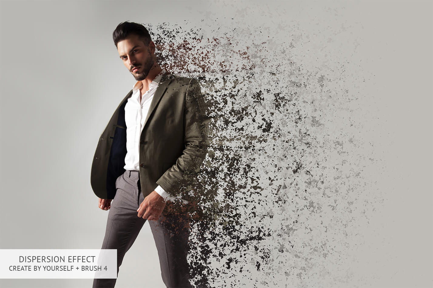 Dispersion Effect Photoshop Action|Dispersion Action for Photoshop