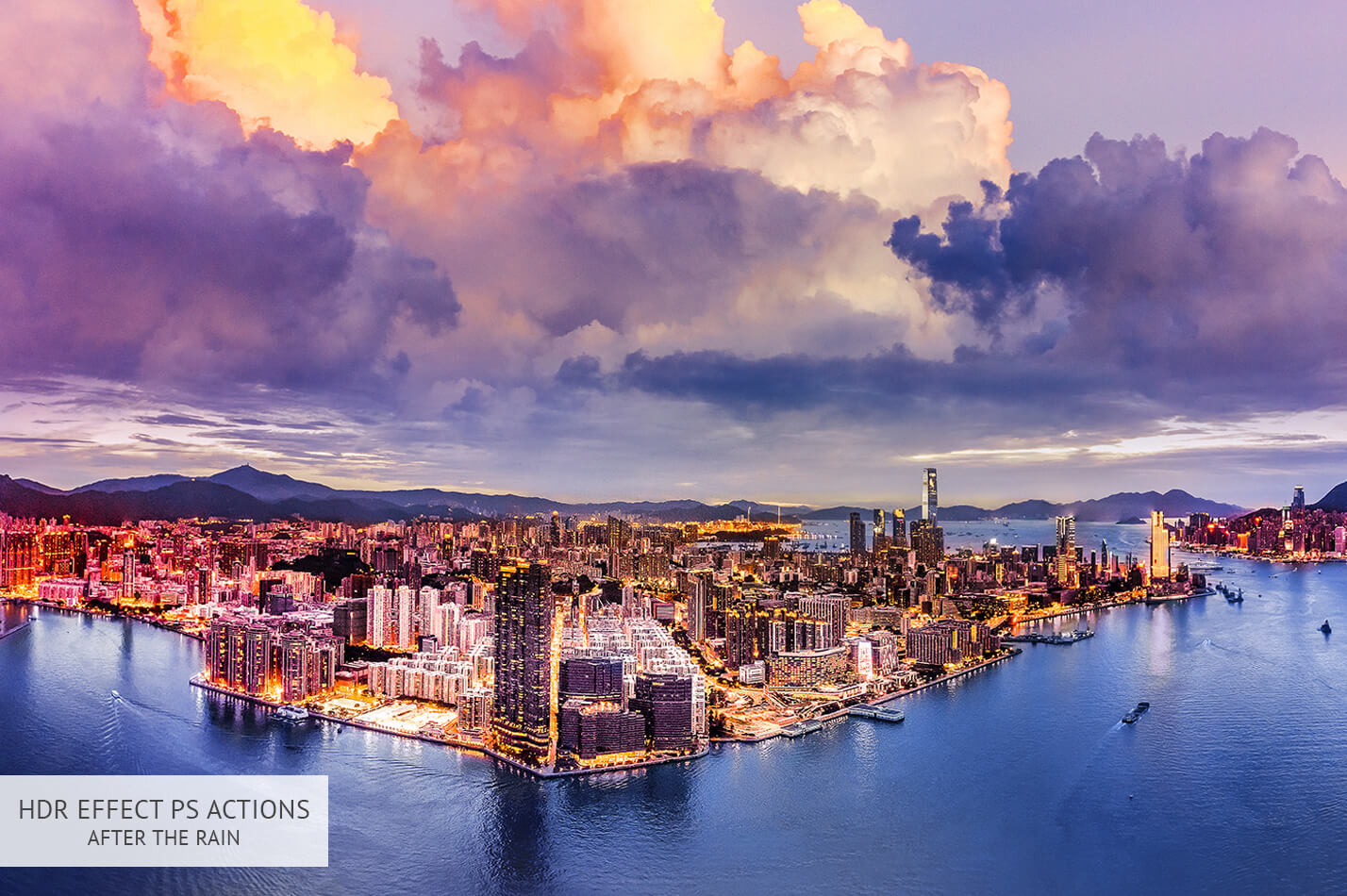 HDR Effect Photoshop Actions - 30 HDR Actions Photoshop in one Set