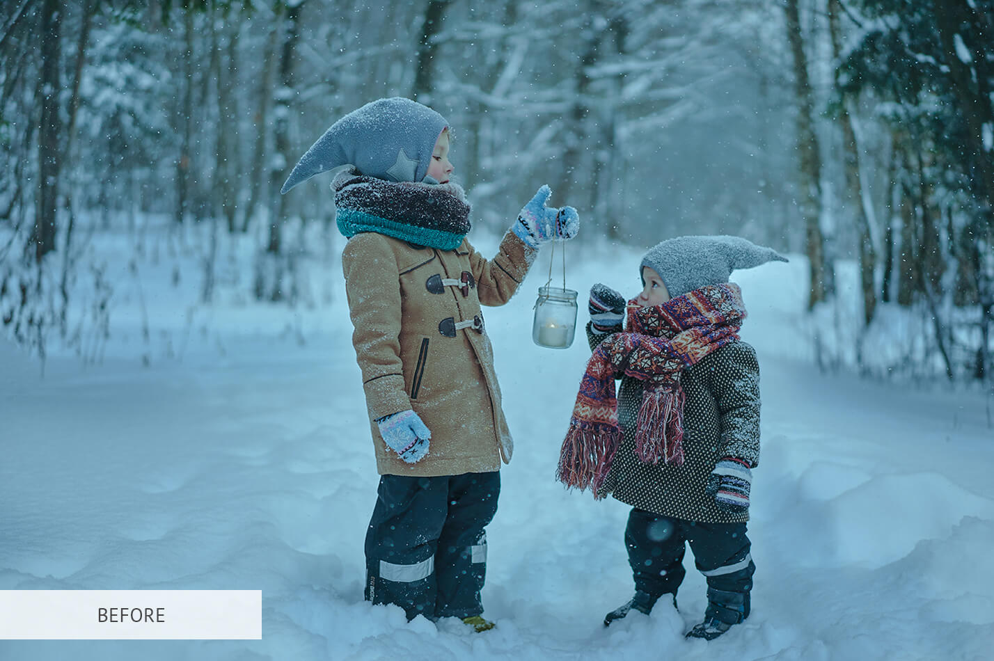 Winter Holidays Collection - 40 Professional Winter Photoshop Actions