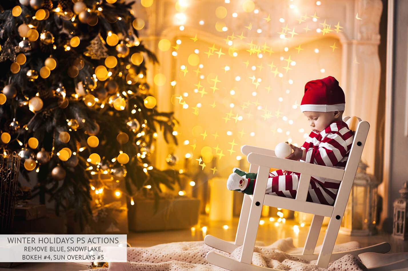 Winter Holidays Collection - 40 Professional Winter Photoshop Actions