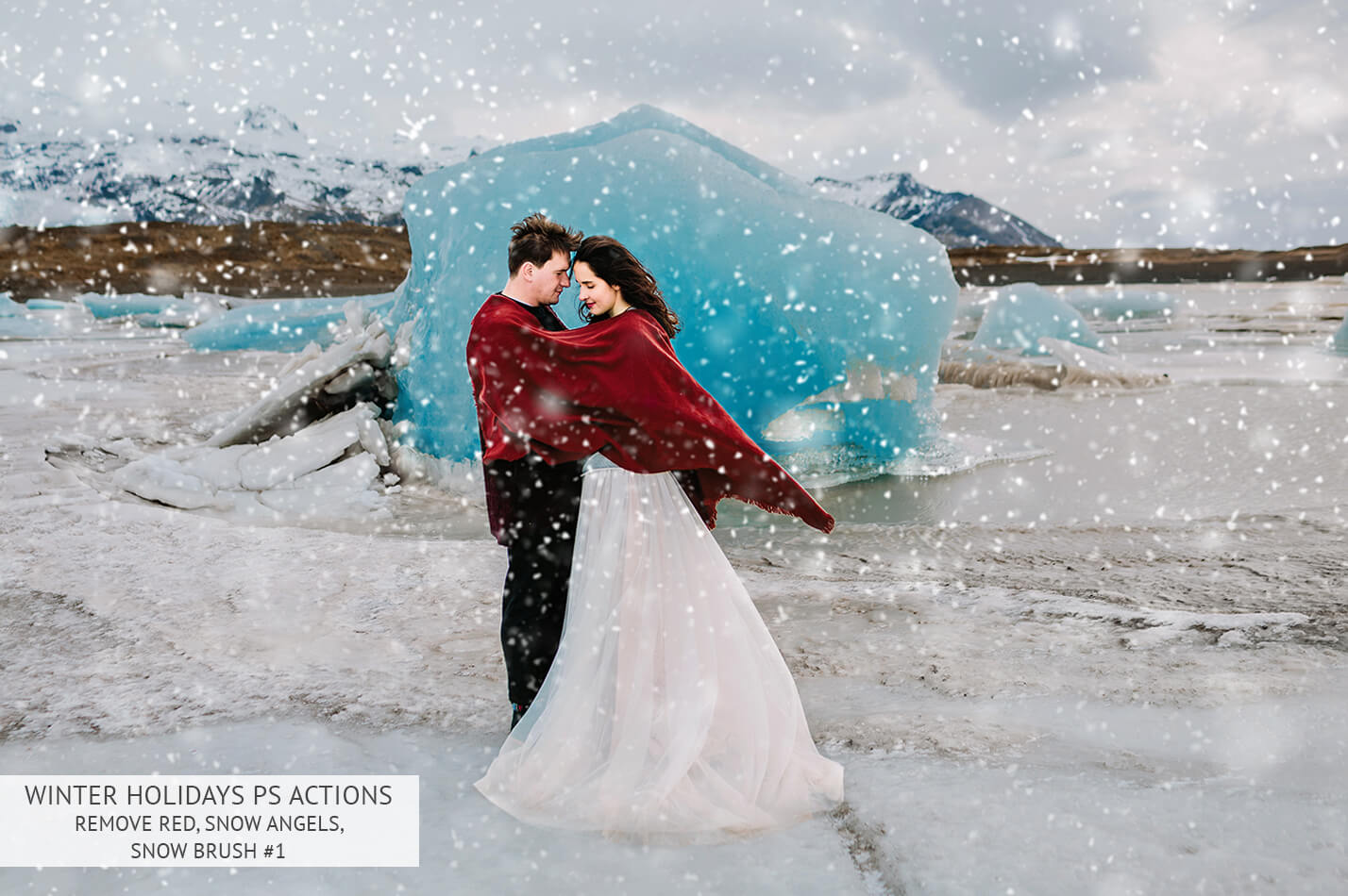 Winter Holidays Collection - 40 Professional Winter Photoshop Actions