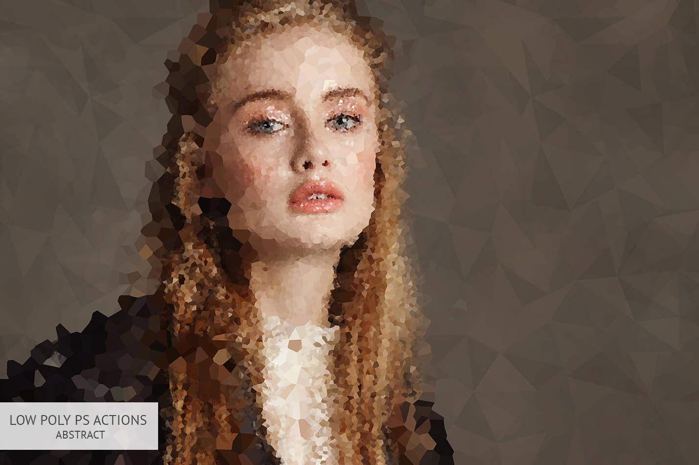 Low Poly Photoshop Actions – Complete Collection