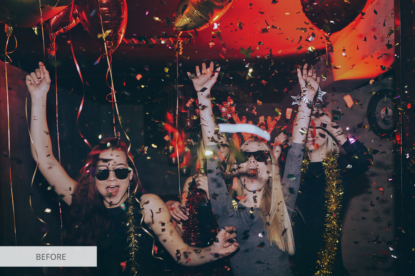 Party Mood Bokeh Photoshop Overlays | Party Bokeh Overlay Photoshop