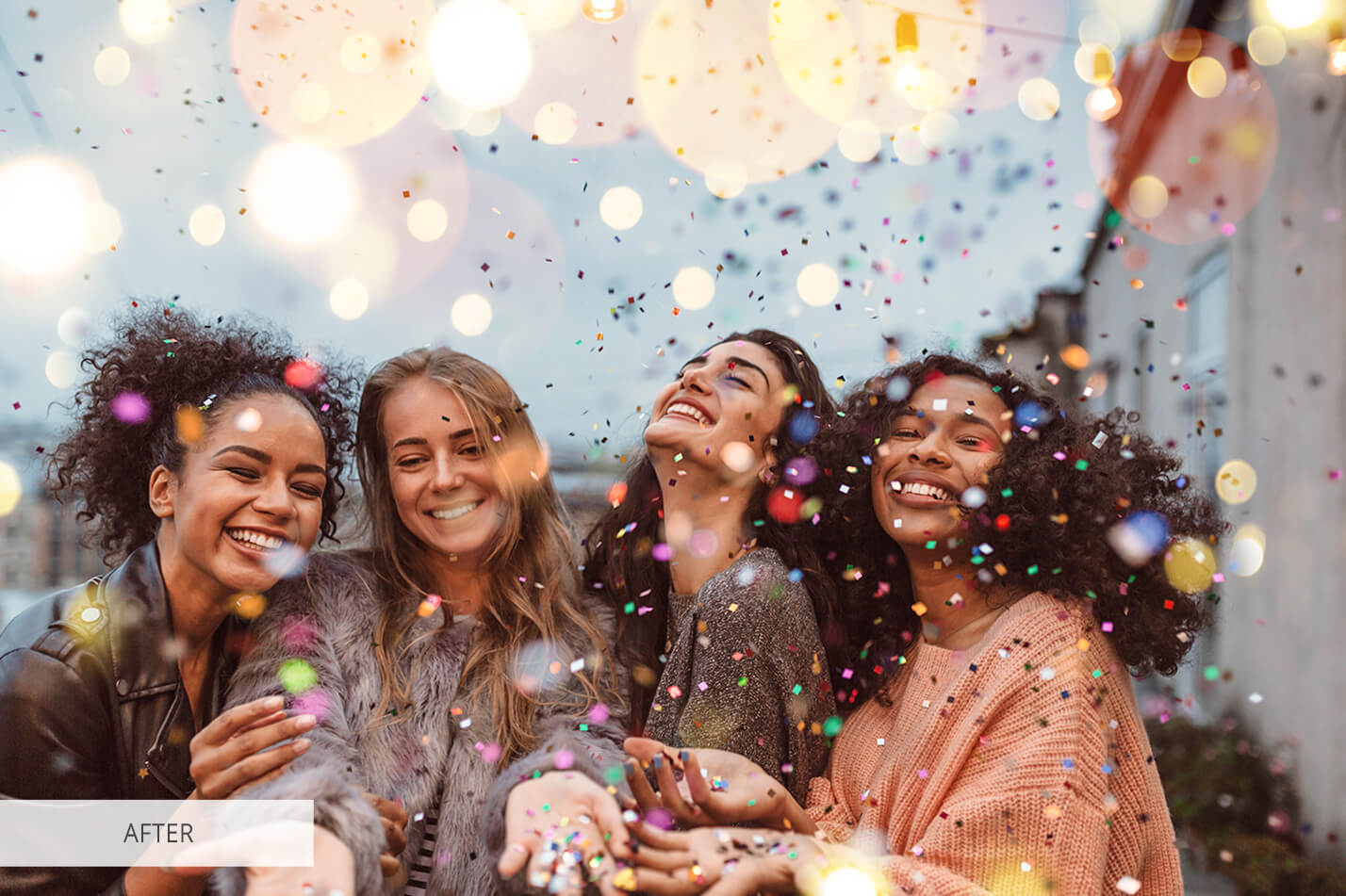 Party Mood Bokeh Photoshop Overlays | Party Bokeh Overlay Photoshop