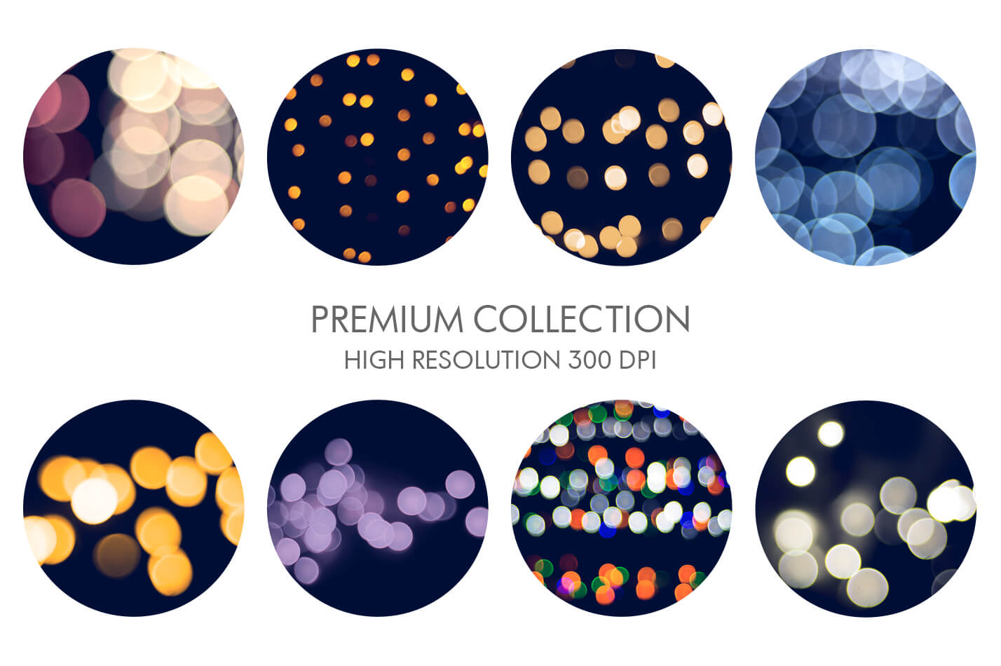 Natural Cozy Bokeh Overlays|The Bundle of Natural Light Bokeh Overlay
