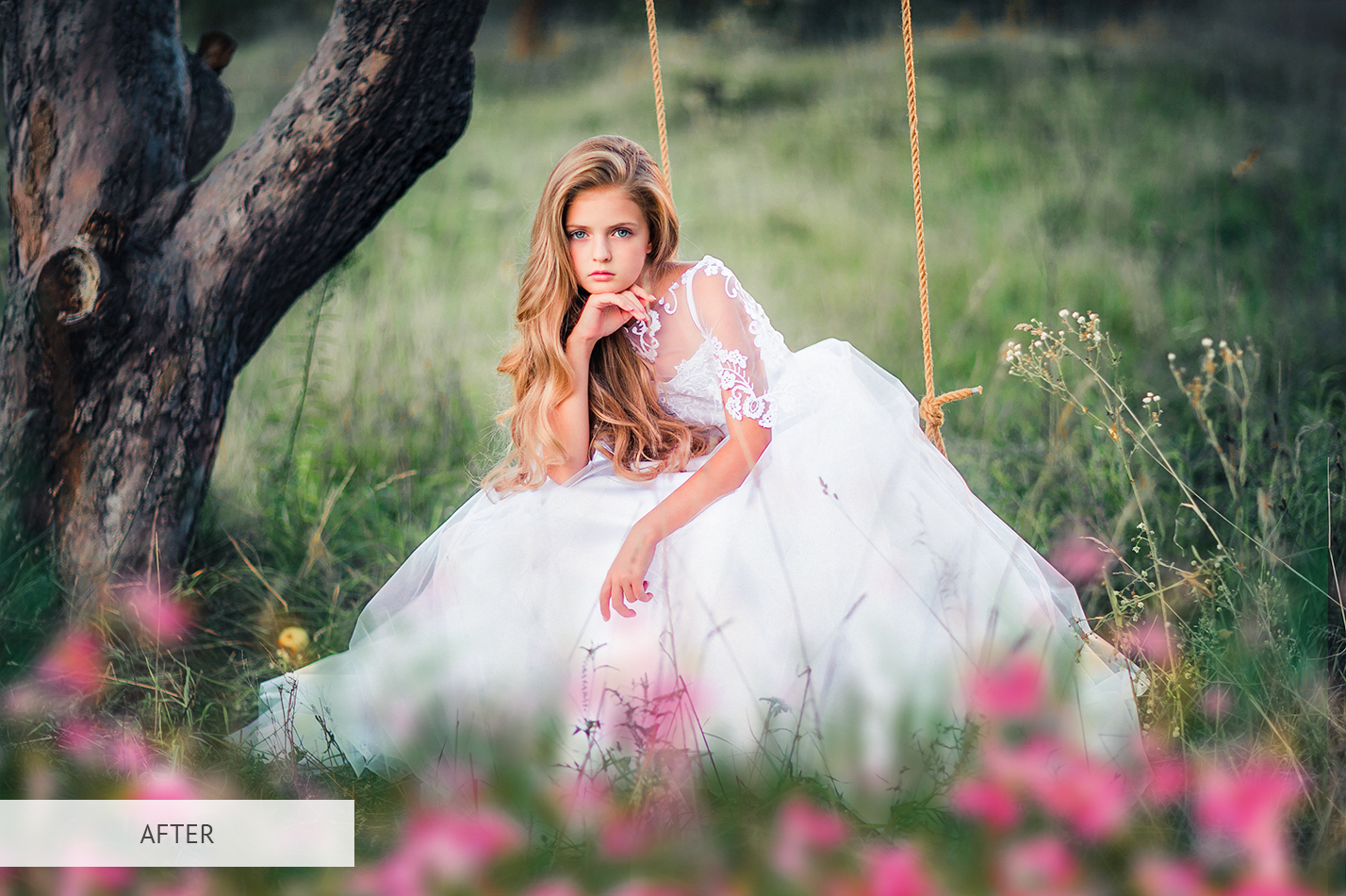 Nicely Flower Overlay Photoshop|50 Flower Overlays Photoshop in Set
