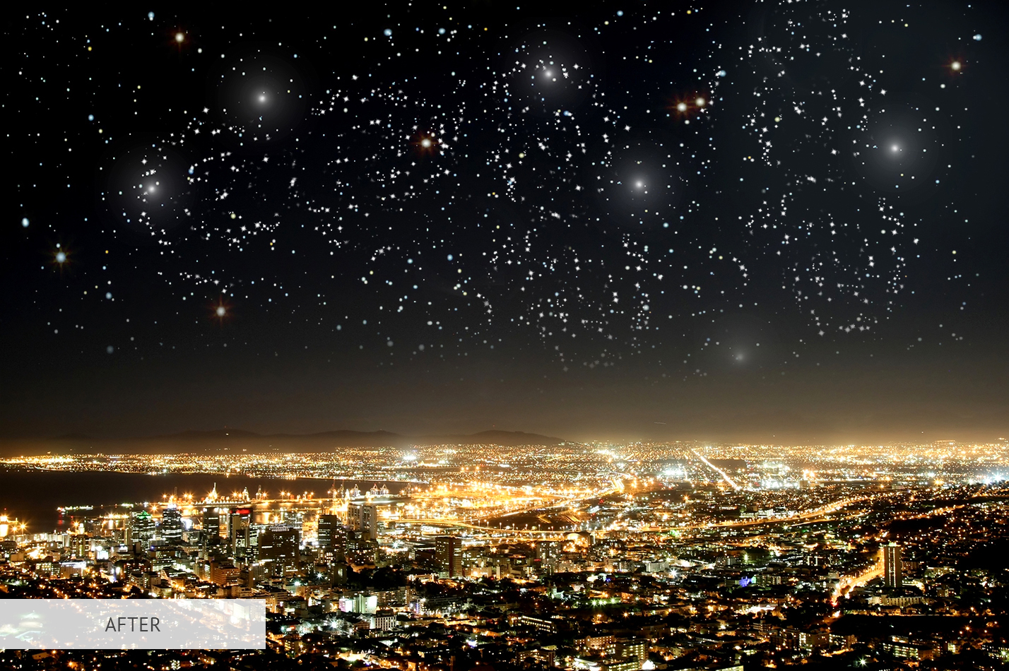 Night Sky Overlay Photoshop|Photoshop Night Sky Overlays – Pro Bundle