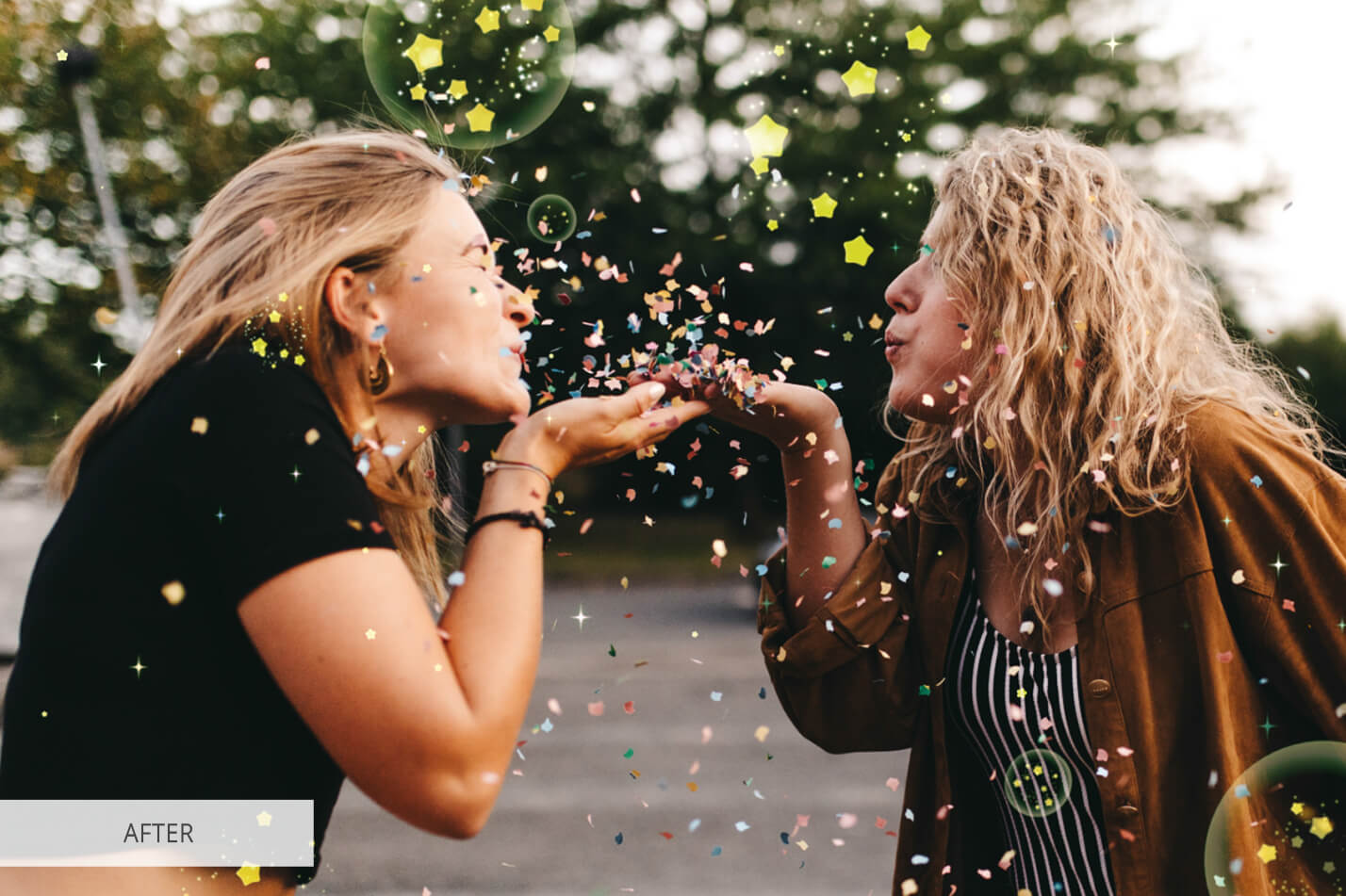 Sparkle Effect Video Overlays