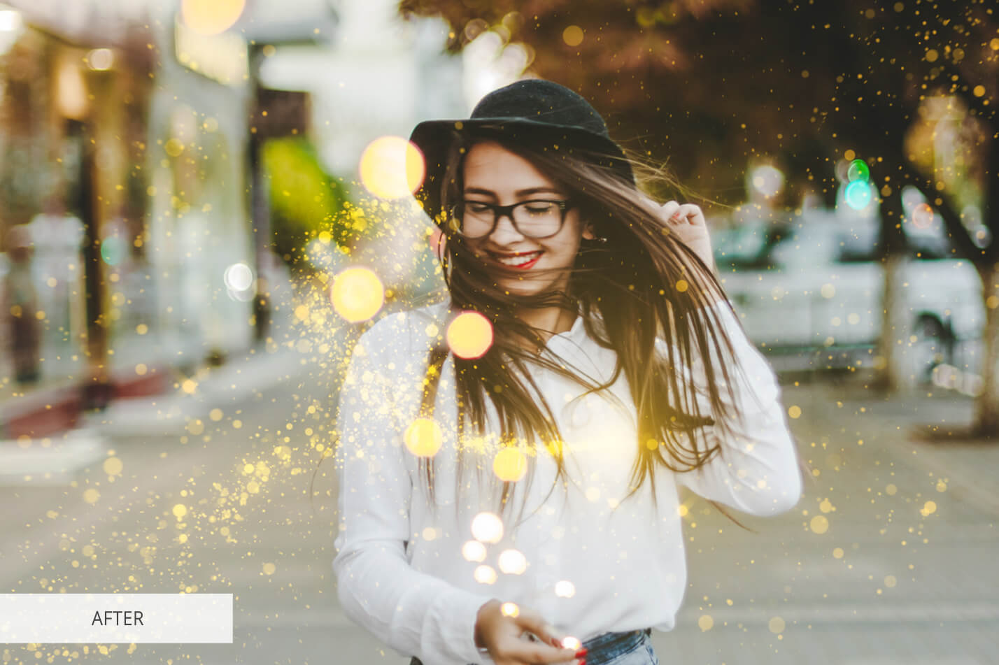 Sparkle Effect Video Overlays