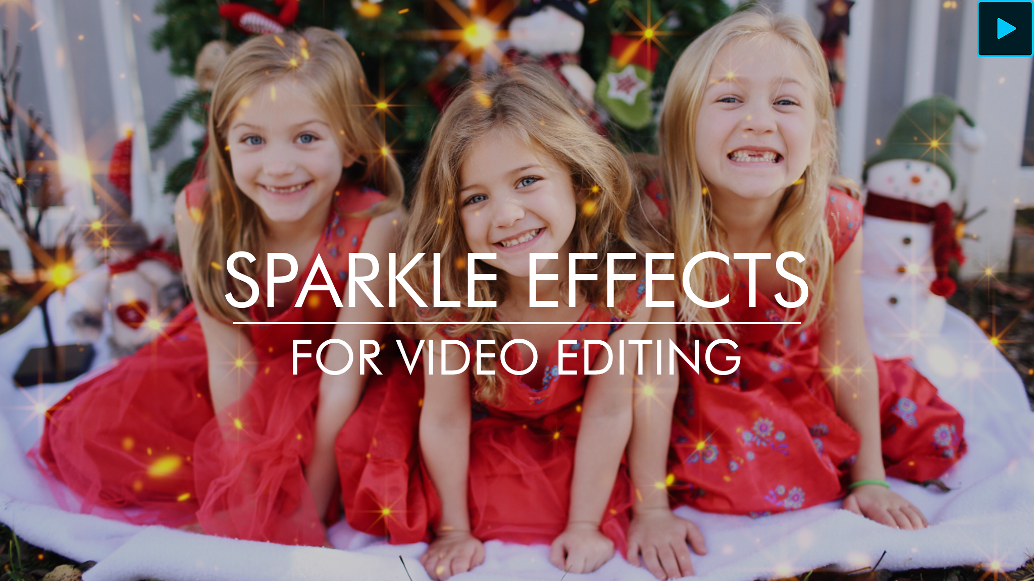 Sparkle Effect Video Overlays