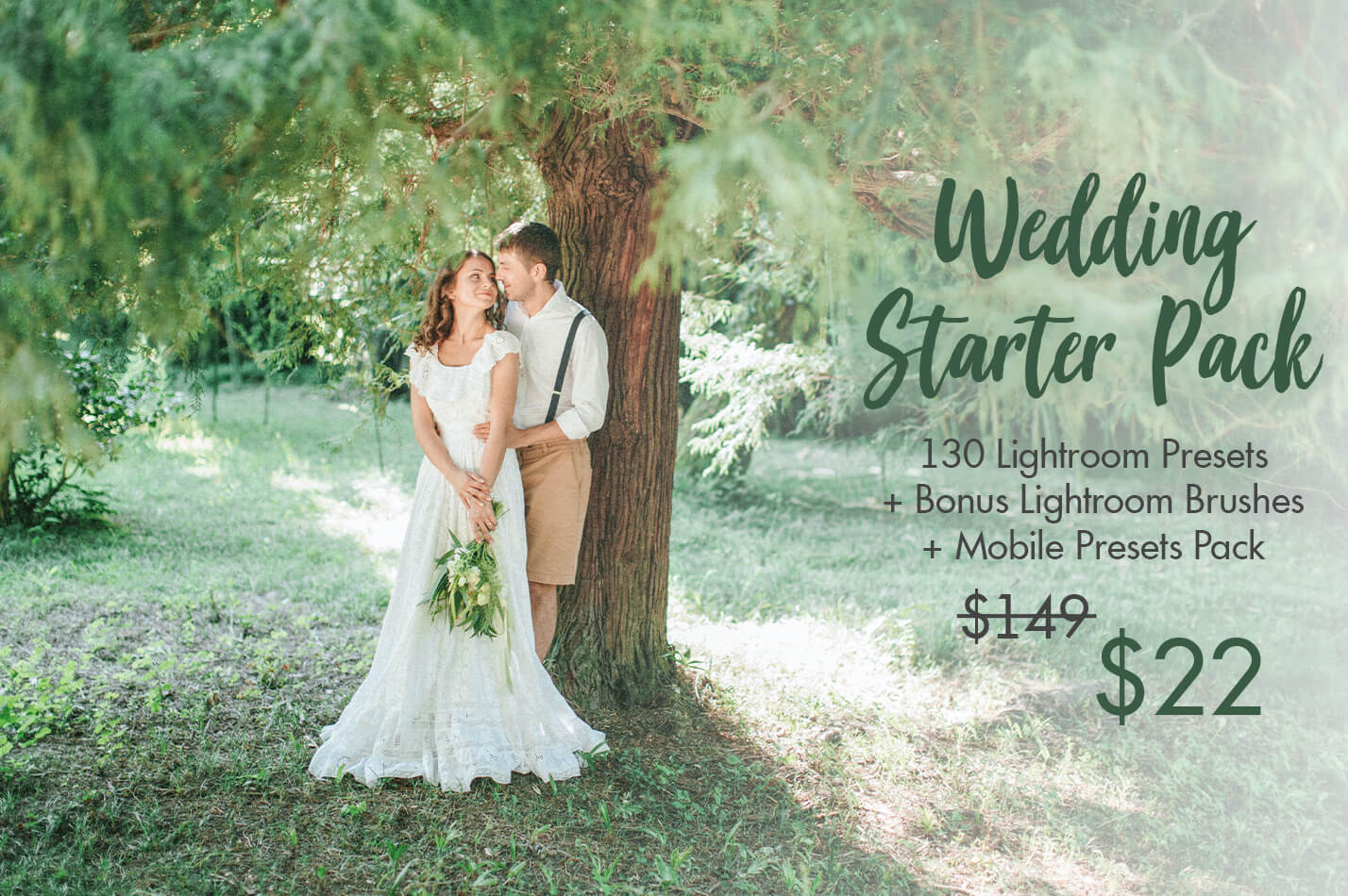 Wedding Starter Pack Lightroom Presets - More than 50 Lr Presets in one ...