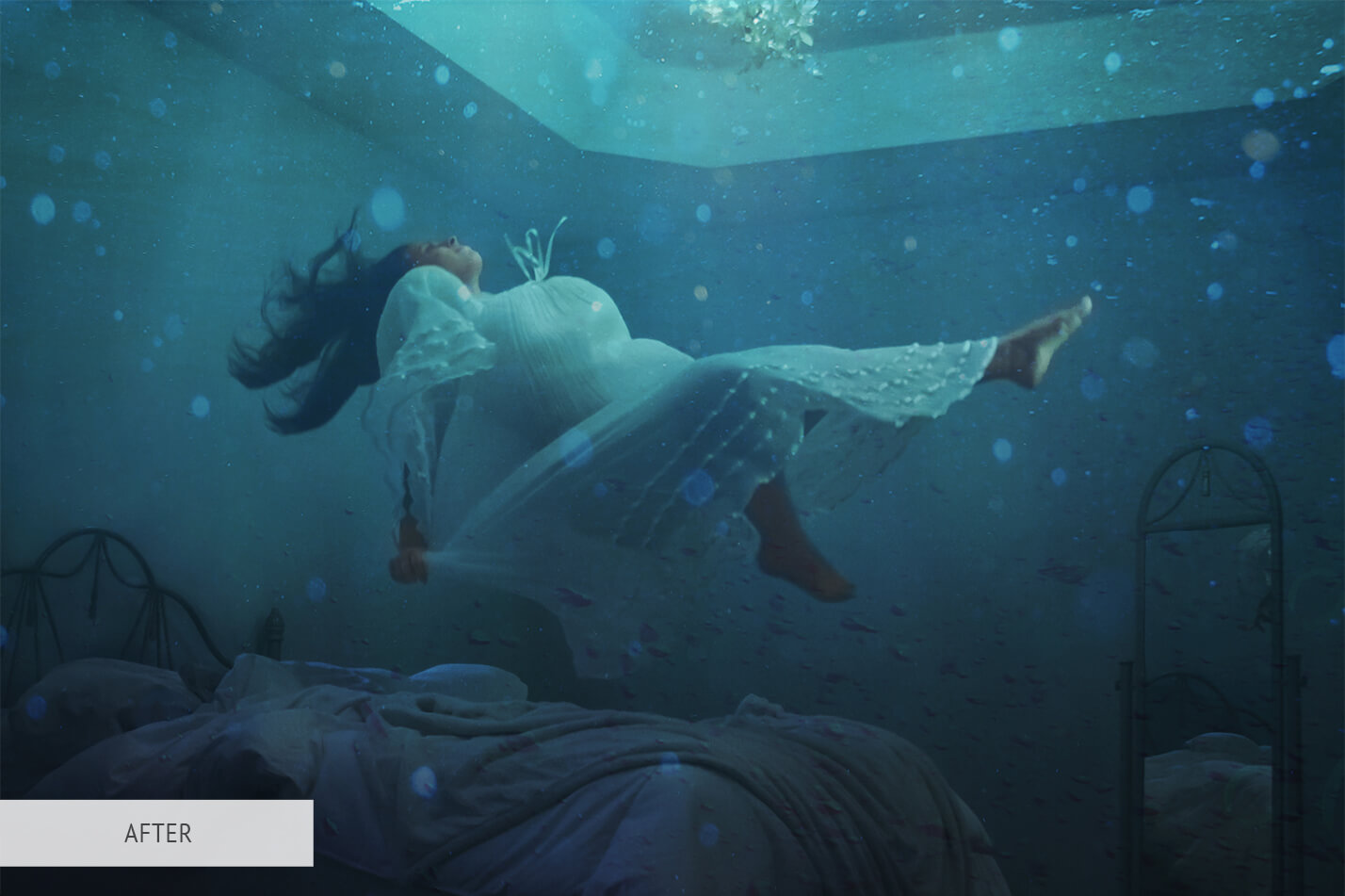 Underwater Photoshop Overlays