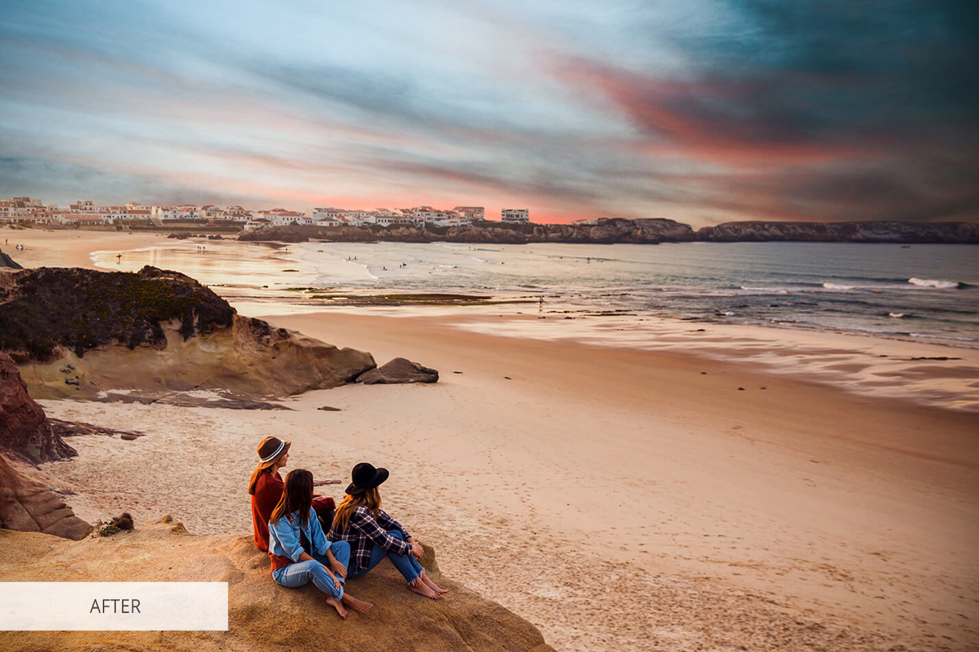 Sunset Sky Photoshop Overlays