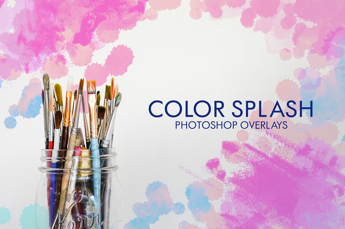 Color Splash Photoshop Overlays