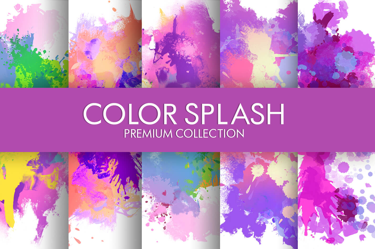Color Splash Photoshop Overlays