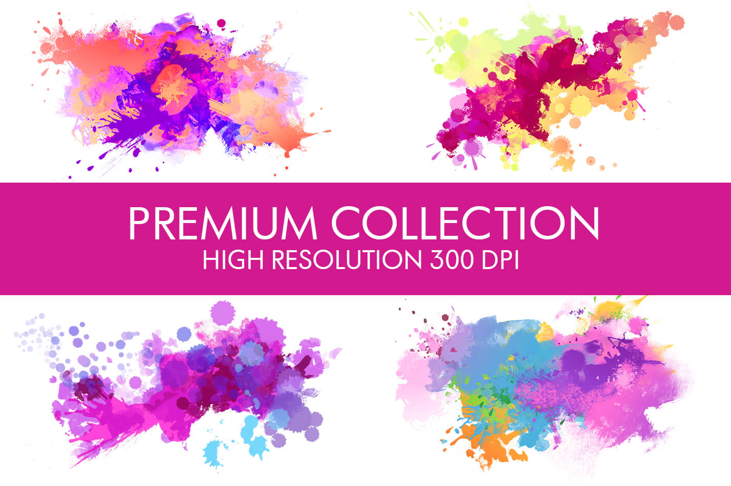 Color Splash Photoshop Overlays