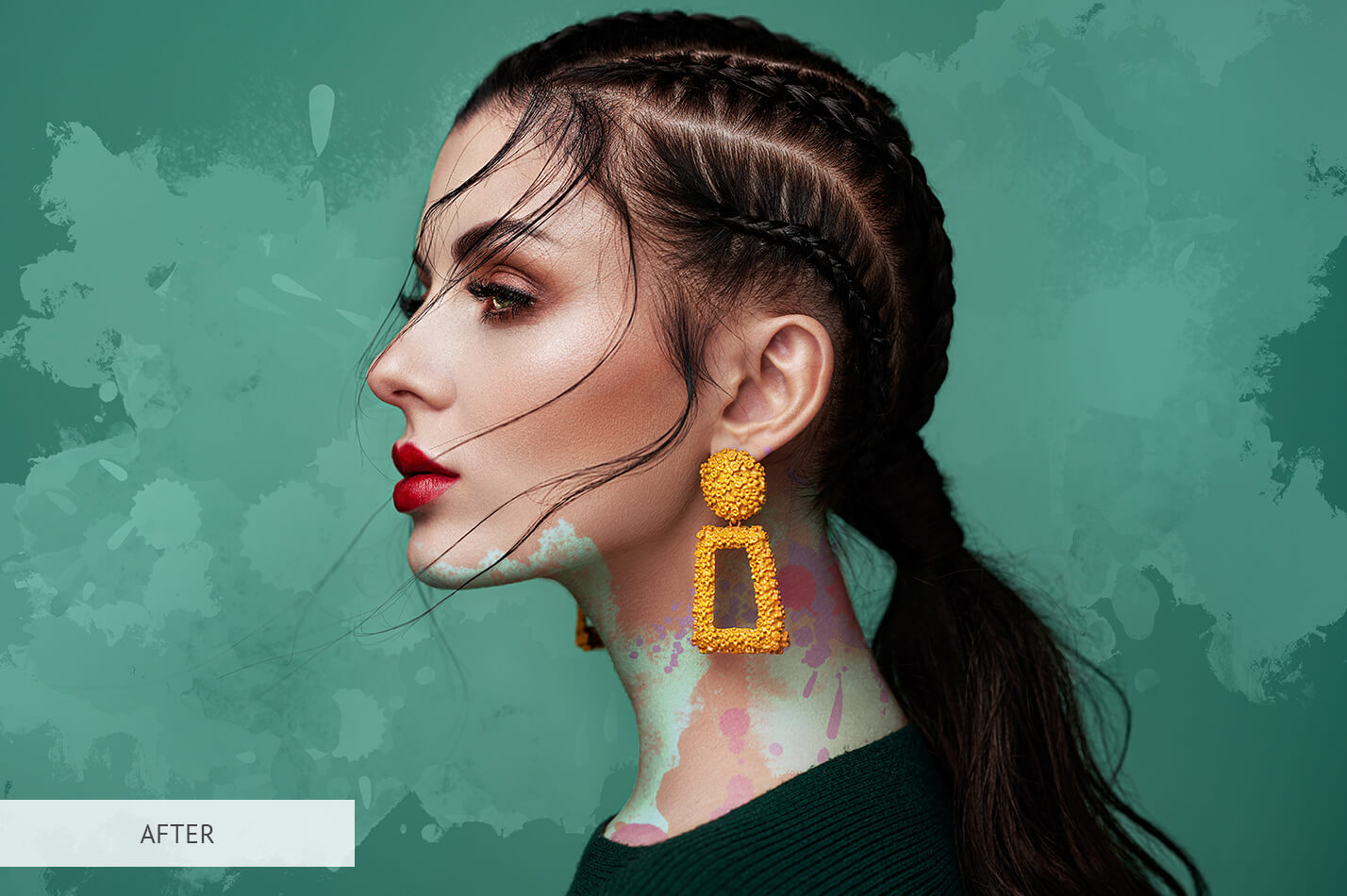 Color Splash Photoshop Overlays