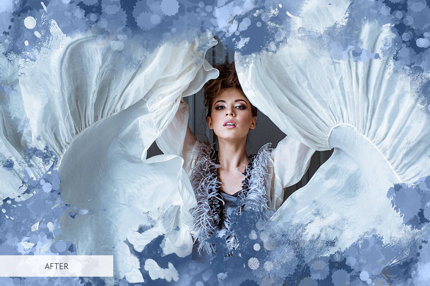 Color Splash Photoshop Overlays