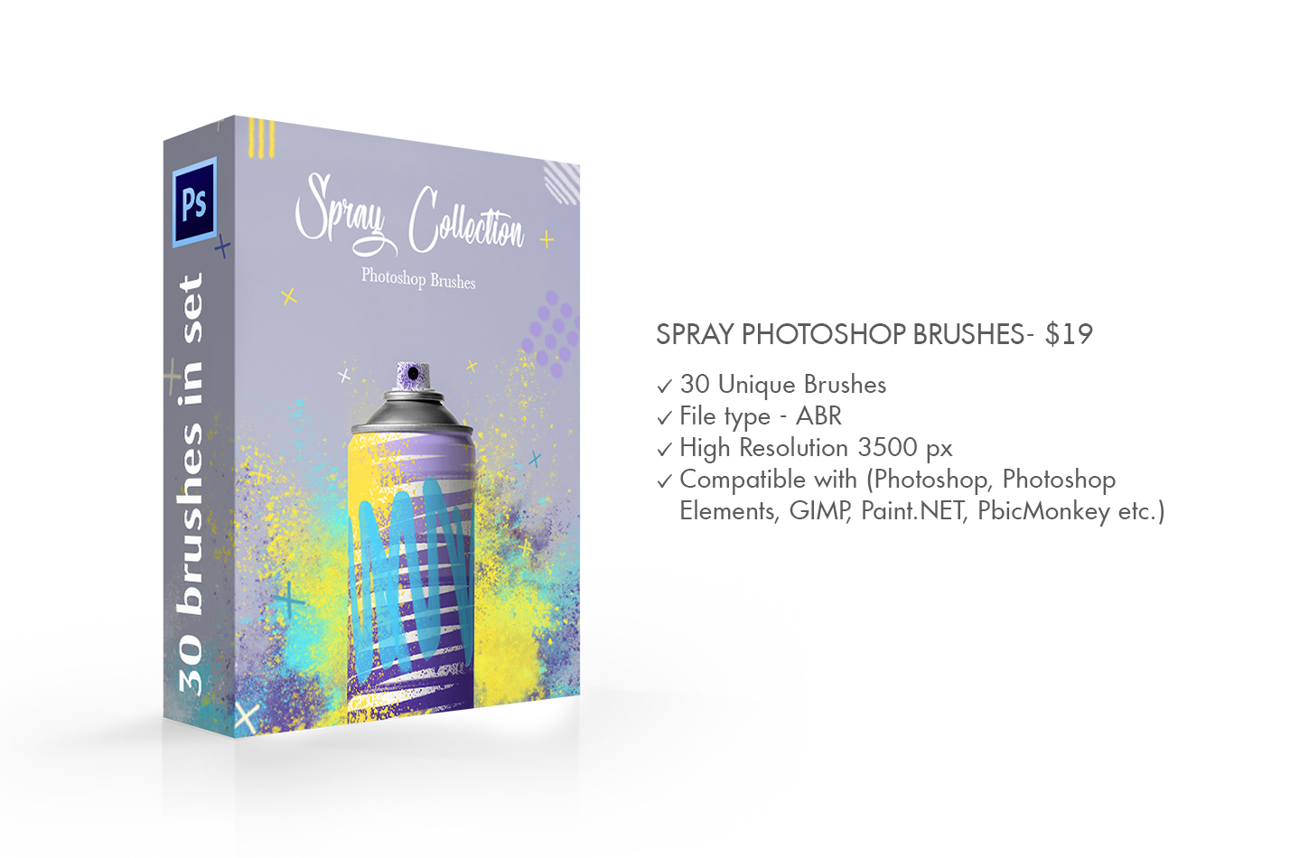 Download Spray Paint Brush Photoshop|Spray Brush Photoshop Bundle