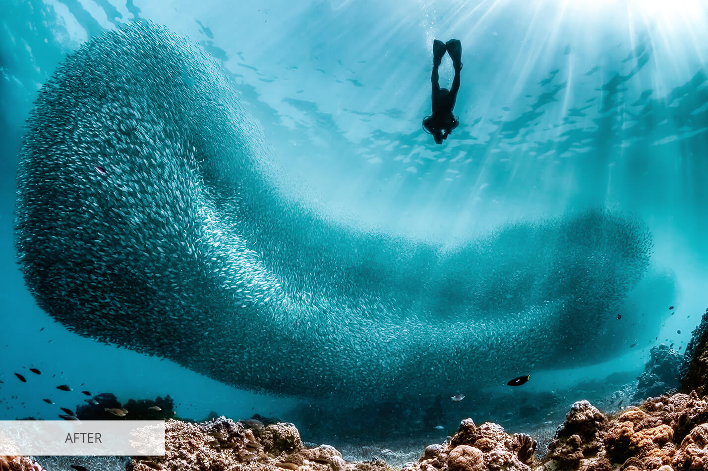 Underwater Photoshop Actions
