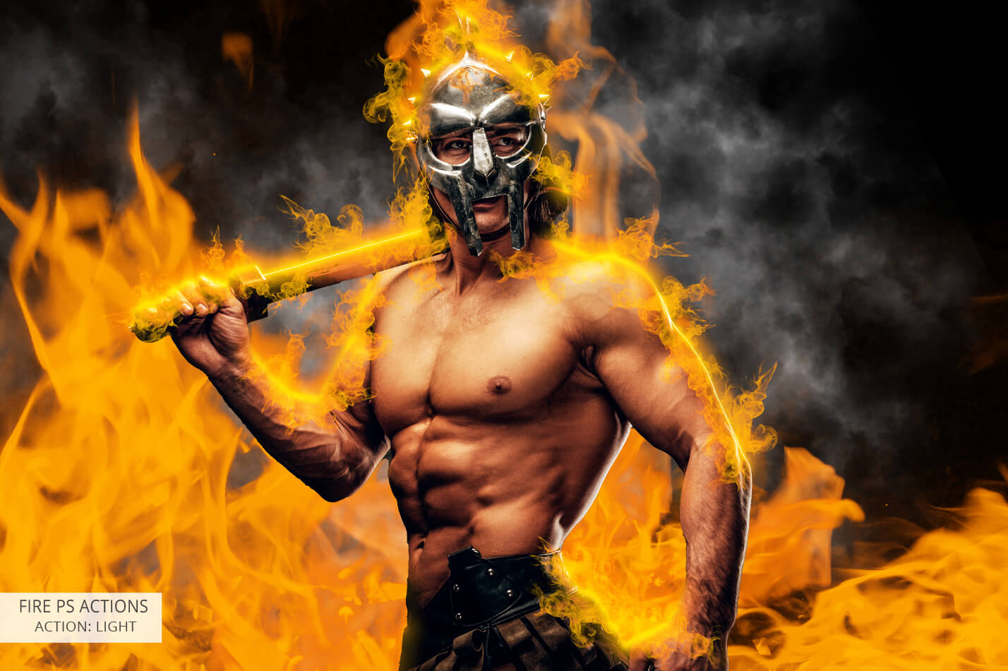 Fire Photoshop Actions