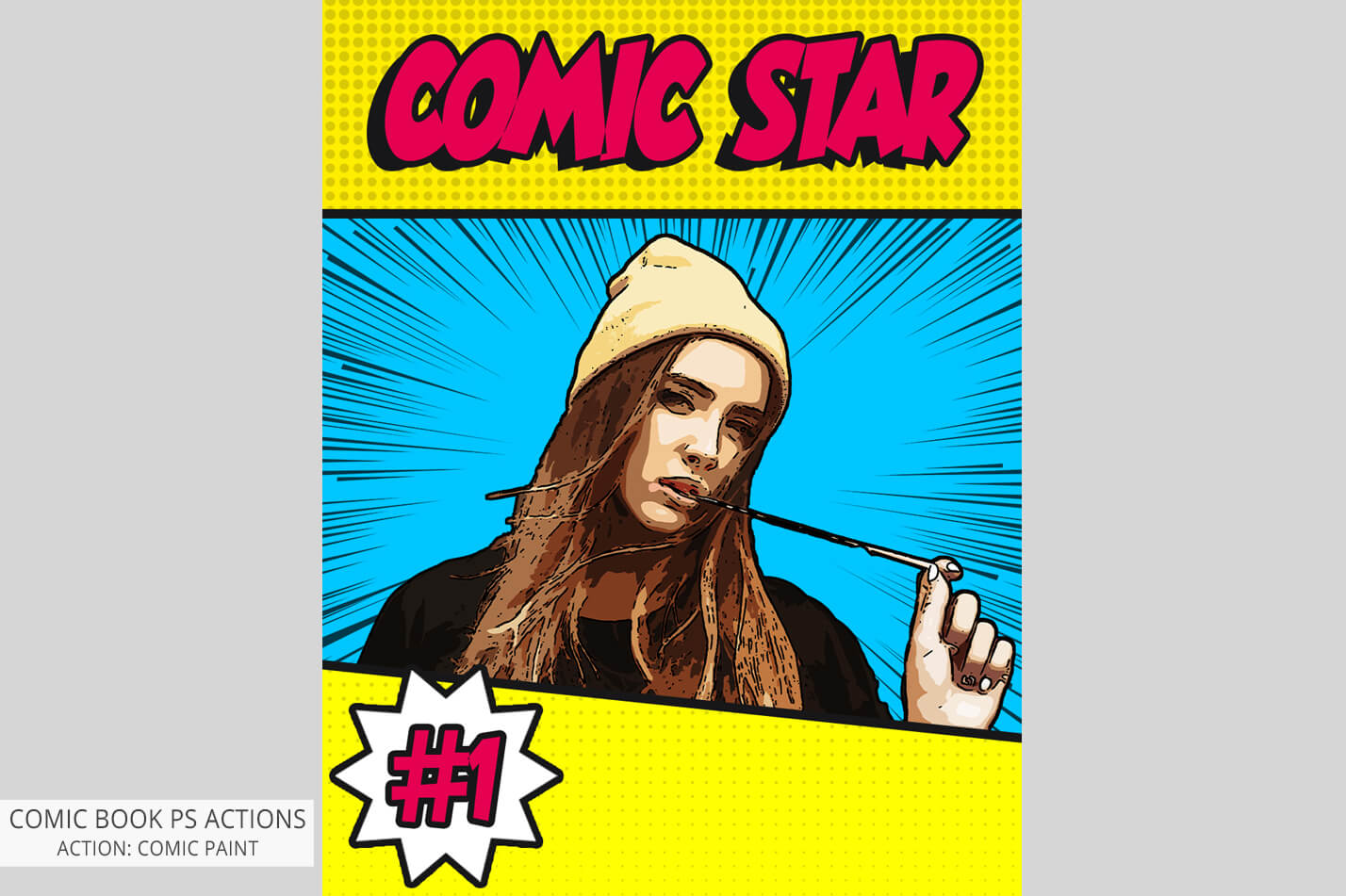 Comic Book Photoshop Actions