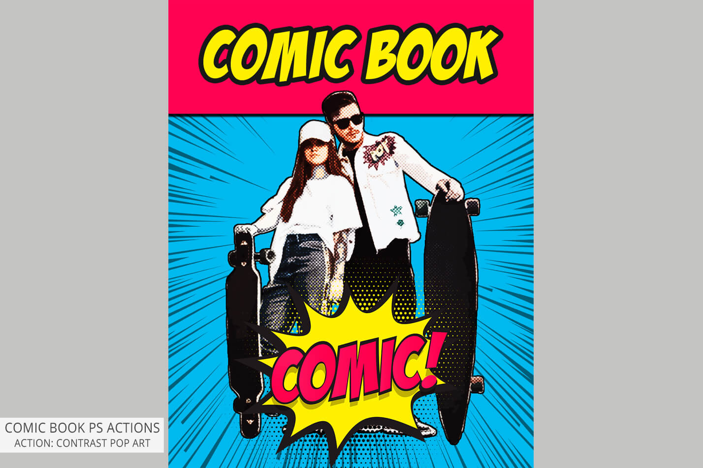 Comic Book Photoshop Actions